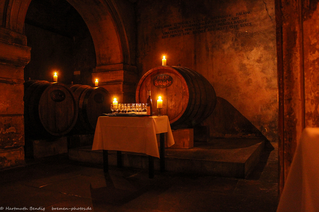 Bremen - das Rosefaß im Bremer Ratskeller - Hartmuth Bendig